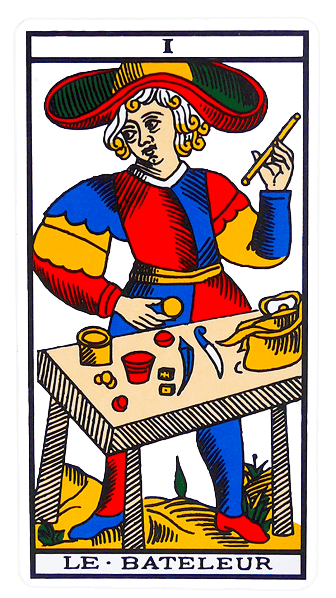 Le Bateleur dans le Tarot de Marseille : Signification, Interprétation