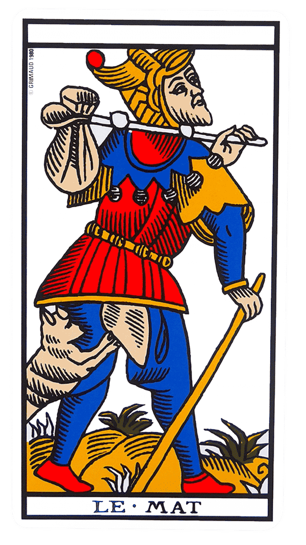 Le Mat dans le Tarot de Marseille : Signification, Interprétation