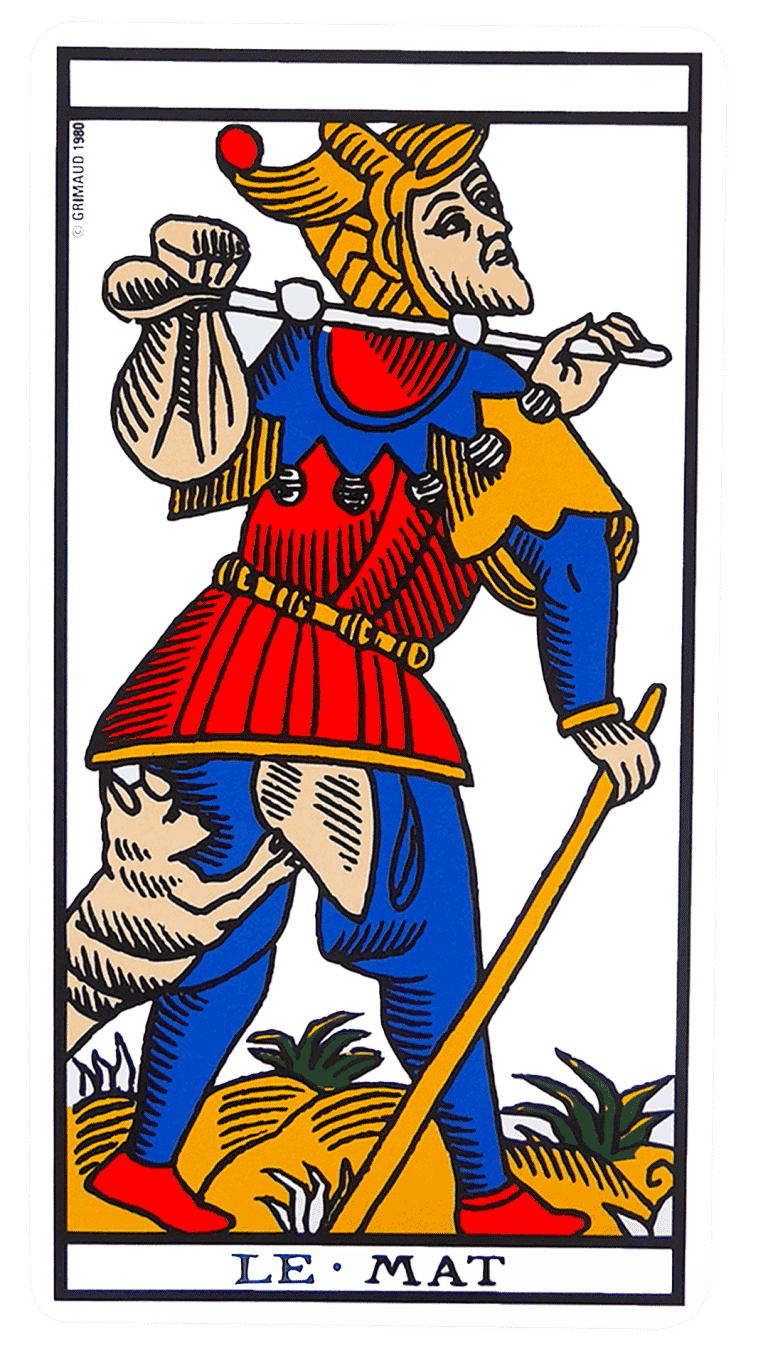 Le Mat dans le Tarot de Marseille : Signification, Interprétation