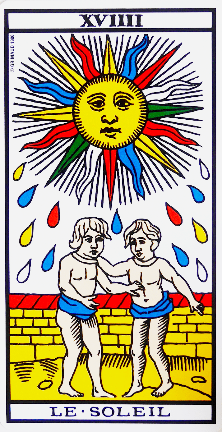 Le Soleil dans le Tarot de Marseille : Signification, Interprétation
