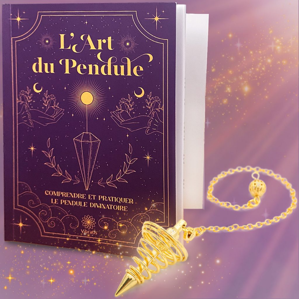 Livre Art du Pendule avec Pendule Divinatoire Offert