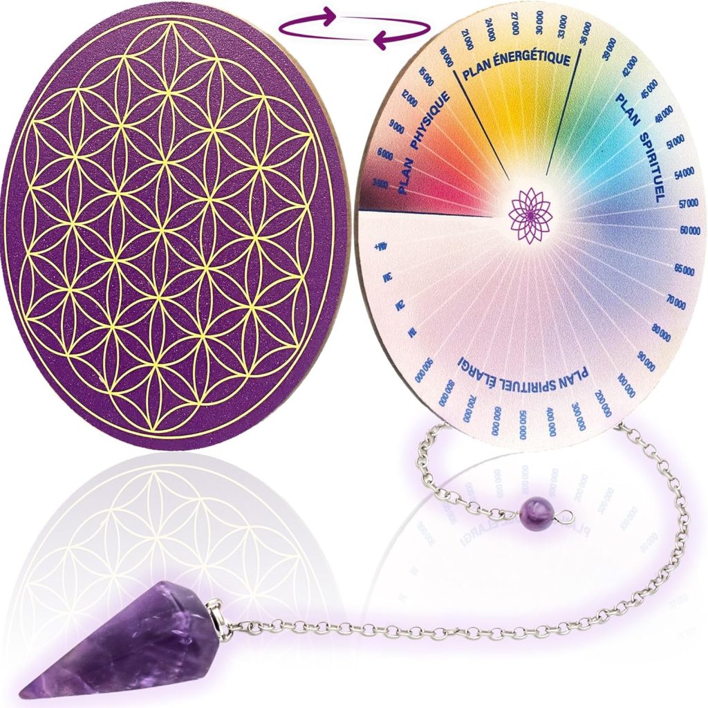 Flower of Life for Recharging Pendulums & Bovis Scale