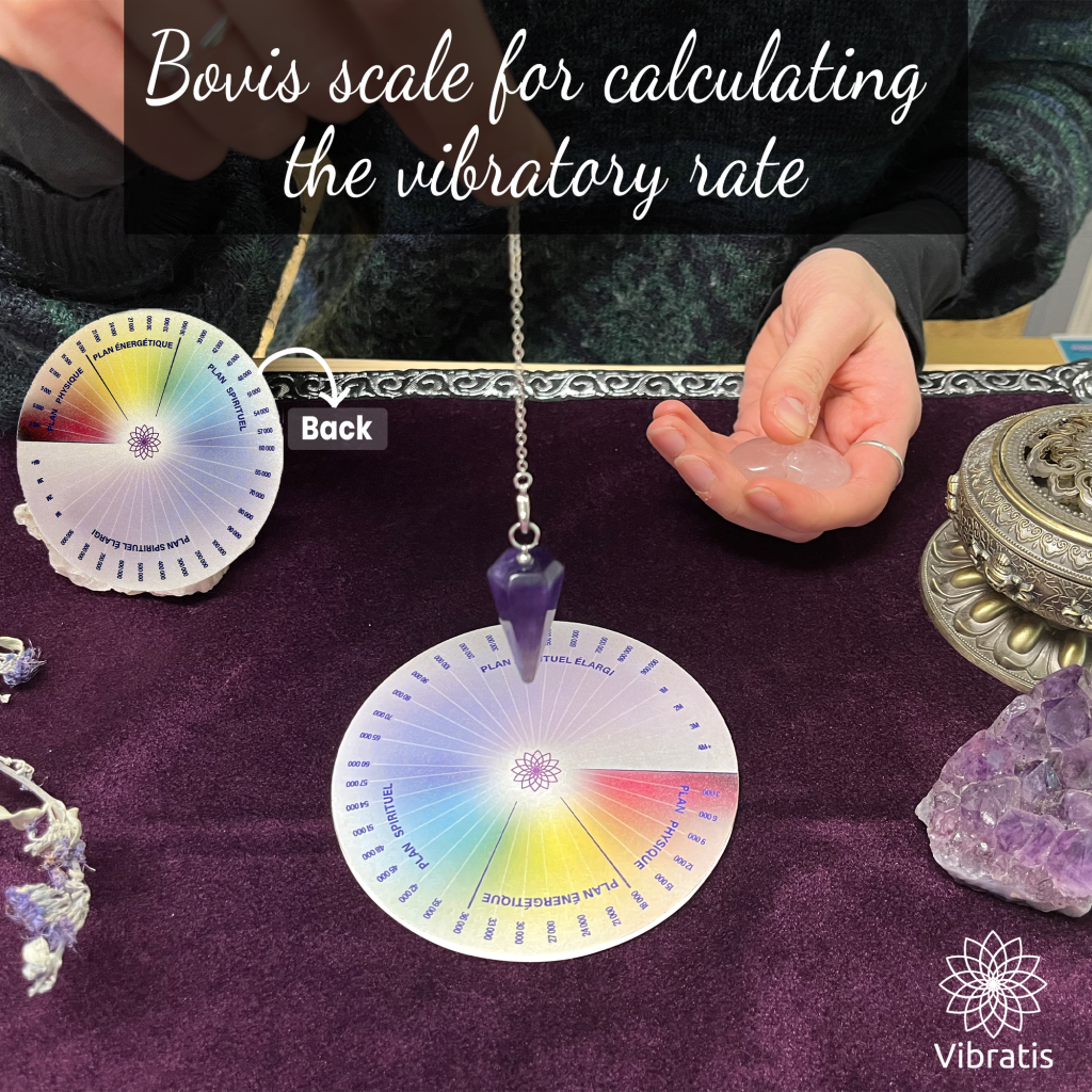 PVC Flower of Life for recharging stone + Bovis scale for calculating ...